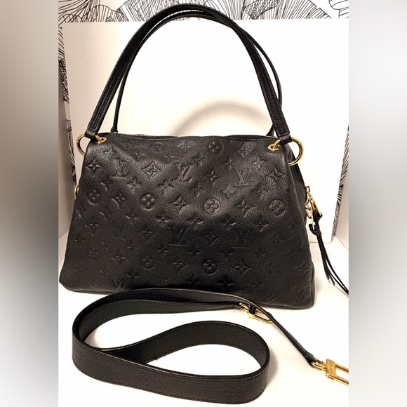Louis Vuitton | Bags | Louis Vuitton Ponthieu Pm Black Empriente ...